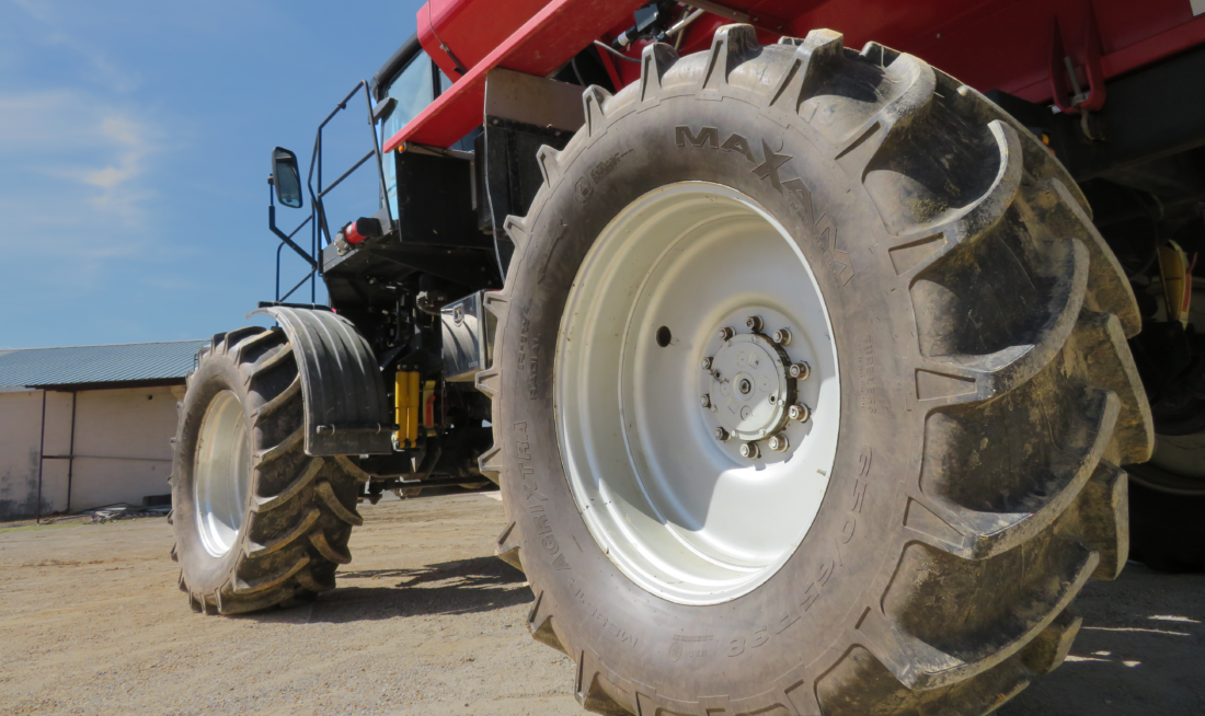 MAXAM ON THE DIFFERENCES BETWEEN A ROW CROP SPRAYER TIRE AND A TRACTOR ...